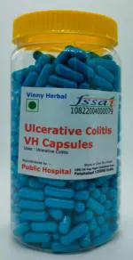 Buy Vinny Herbal Ulcerative Colitis VH Herbal Supplement Capsules 600 ...