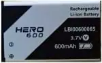 Buy Mobcrown Giffen Mobile Battery Compatible with Lava Hero 600s ...