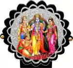 Buy GiftzLane Ram Darbar Car Dashboard idol Decorative Showpiece - 10 ...