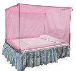 Buy Iblay Pink Double Bed Mosquito Net - 8 x 8 ft Online at Best Prices ...