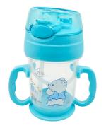 Buy Te Quiti Blue Plastic Leakproof Durable BPA Free Non-Toxic Baby Sipper With Straw 200ml ...