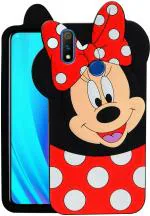 Buy AmericHome Realme 3, Model RMX1825, RMX1821, 1821 Red Rubber ...