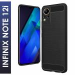 Buy Knotyy Infinix Note 12i Black Back Cover Online at Best Prices in ...