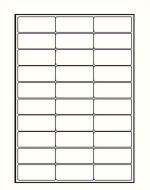 Buy Novajet (Technova) Mgpl 30L Labels (Per A4 Size Sheet) Multi ...