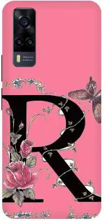 Buy GOLDALPHA Pink, Black Plastic Back Cover For Vivo Y51A Online at ...