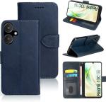 Buy WEBKREATURE Mobile Cover Flip for Redmi 13C 5G (Blue, Dual ...