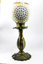 Buy SAVORADE Mosaic Multicolor Electric Table Lamp (30 cm) TR19 Online ...