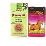 Buy Herbshhd VITAL STRONG CAPSULE & BISWAS SF CAPSULE (COMBO PACK ...