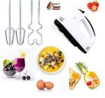 Buy Fitzu White Electric Hand Mixer, Whisk Beater, Hand Blender 260 W ...