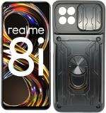 Buy CarryWrap Back Cover for Realme 8i (Black, Dual Protection, Pack of ...