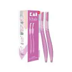 Buy Kai Bi-Hada L Type Face Razor For Women (2Pcs) Online at Best Prices in India - JioMart.