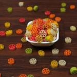 Buy Hit Bite Ready to Fry 3D Flower Fryums Mix Crunchy Pipe Tasty ...