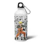 Buy Morons White Aluminium Printed Naruto Sipper Bottle, 600 Ml Online ...