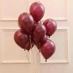 Buy RG Accessories Maroon Solid Balloon Garland Kit (Pack Of 30) Online ...