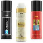 Buy RIYA Creator And Intense Gold And Hum Tum Body Spray Deodorant For ...