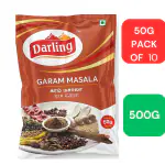 Buy Darling Garam Masala, 500G (Pack Of 10, Each 50G)| Homemade Taste ...
