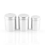 Buy Omega Harmony Stainless Steel Deep Dabba/Storage Containers - Set ...