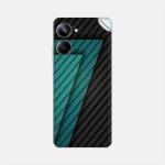 Buy GADGETSWRAP Printed Vinyl Skin Sticker for Realme 10 Pro - 7 Carbon ...