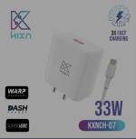Buy KIXN QC> 33 watts USB output Charger With Type C Cable Online at ...