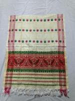 Buy SENEHI_Handloom Cotton 200 GSM Assamese Gamcha/Gamosa, use as Scarf ...