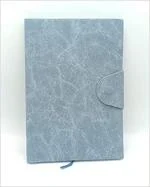 Buy GOLD LEAD A5 Rexine Flooring Button Lock Diary Note Book For Adults ...