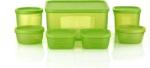Buy Nabhya Green Plastic Airtight Freezer Safe Microwave Safe Dishwasher Safe Fridge Food ...