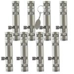Buy Foora Aluminium Zaylo Tower Bolt With Stainless Steel Rod And Knob ...