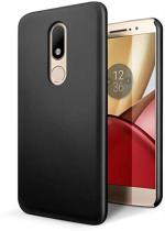 Buy MULTRONICS Black Rubber Back Cover Compaitible With Motorola Moto M ...