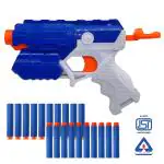 Buy KIWI Kool Foam Blaster Gun Toy, Safe and Long Range Shooting Gun ...