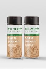 Buy Milagro Farm Company Salt & Pepper 100g - Pack Of 02 Online at Best ...