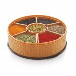 Buy NAKODA 7 SECTION BOX | MASALA BOX | RANGOLI BOX | MEDICINE BOX ...
