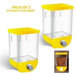 Buy UCHIT Wall Mounted Push Button Storage Container | Dry Food ...