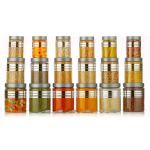 Buy QUICKLIGHT Jar Set (SILVER, Set of 18) (1200, 650, 350 ML) Online ...