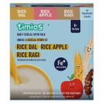 Buy Timios Baby Cereal -for 6+Months - Assorted Pack| Instant and ...
