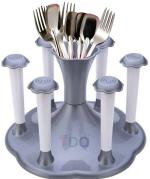 Buy TDO Glass Holder for 6 Glasses Glass Stand Made Plastic Glass stand ...