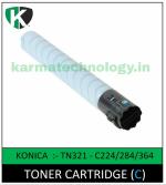 Buy KARMA KONICA MINOLTA TN321 for use in :- C224 C284 C364 CYAN TONER ...