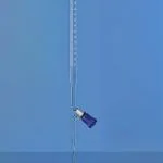 Buy ABGIL Borosilicate Glass Burette Single Bore Teflon Stopcock (Rota ...