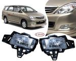 Buy K-Drive OE Type Bumper Fog Lamps for Toyota Innova 1st Gen (2005 ...