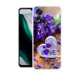 Buy Draxon OPPO A38, CPH2579, OPPO A18, CPH2591 Love Printed Back Cover ...