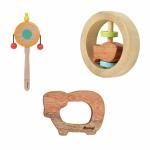 Buy Matoyi Multicolor Trapezium Rattle with Fish Toy Set 0-2 Y 21 x 30. ...