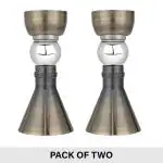 Buy Lapo Antique-Gold Stainless Steel Door Magnet Stopper 4 inch (Pack ...