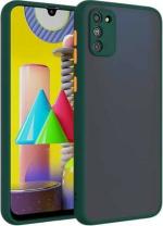 Buy Lenient Xiaomi Poco M3 Dark Green Silicon and Plastic Camera Bump ...