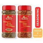 Buy HF, SURYA 105g Pizza Oregano And Chilli Flakes Combo Online at Best Prices in India - JioMart.