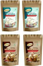 Buy Dharmasut Vanilla, Butterscotch Ice Premix Cream Powder, 150 G Each ...