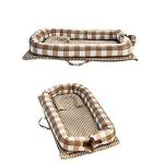 Buy BABIES BLOOM Brown Foldable Portable Baby Bedding with Pillow (0-36 ...