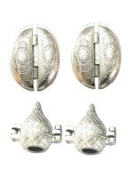 Buy Wofier Aluminium Gujiya Maker Mould And 2 Aluminium Modak Mould ...