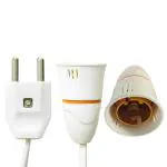Buy Hi-Plasst Multipurpose Use Bulb Holder With Flexible Wire And 2 Pin ...