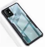 Buy AmericHome Infinix Hot 10, X682B, X682C Black, Transparent Rubber ...