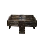 Buy Baanmata International Unique Look Black Rectangle Wooden Central ...