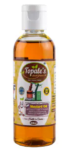 Buy TOPALE'S - Premium Lakdi Ghana Wooden Cold Pressed Mustard oil 200 ...